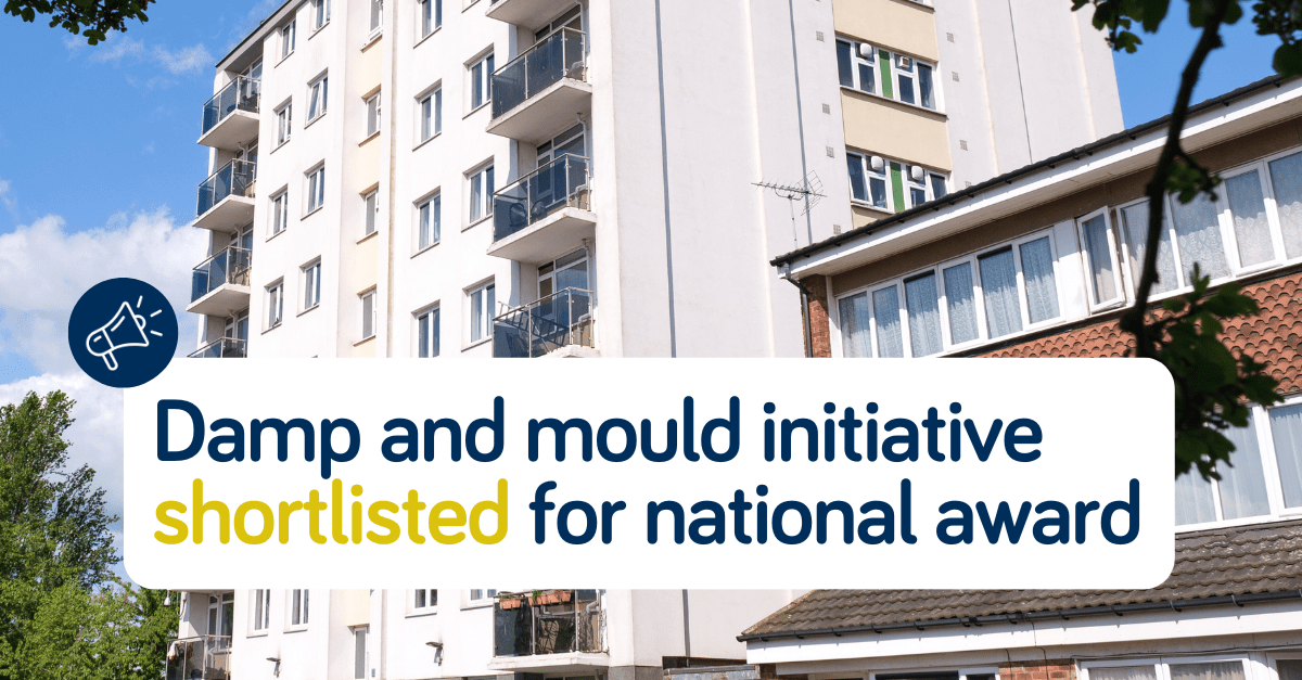 Damp and mould project shortlisted for national award | whg.uk.com